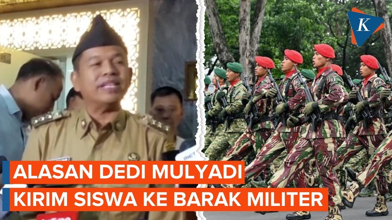 Video: Ini Alasan Dedi Mulyadi Akan Kirim Siswa Nakal ke Barak Militer