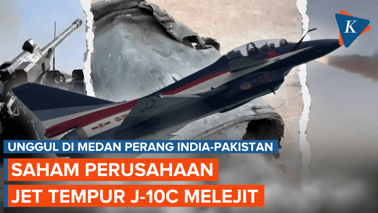 Saham Perusahaan Jet Tempur China J-10C Meroket Usai Tumbangkan Rafale