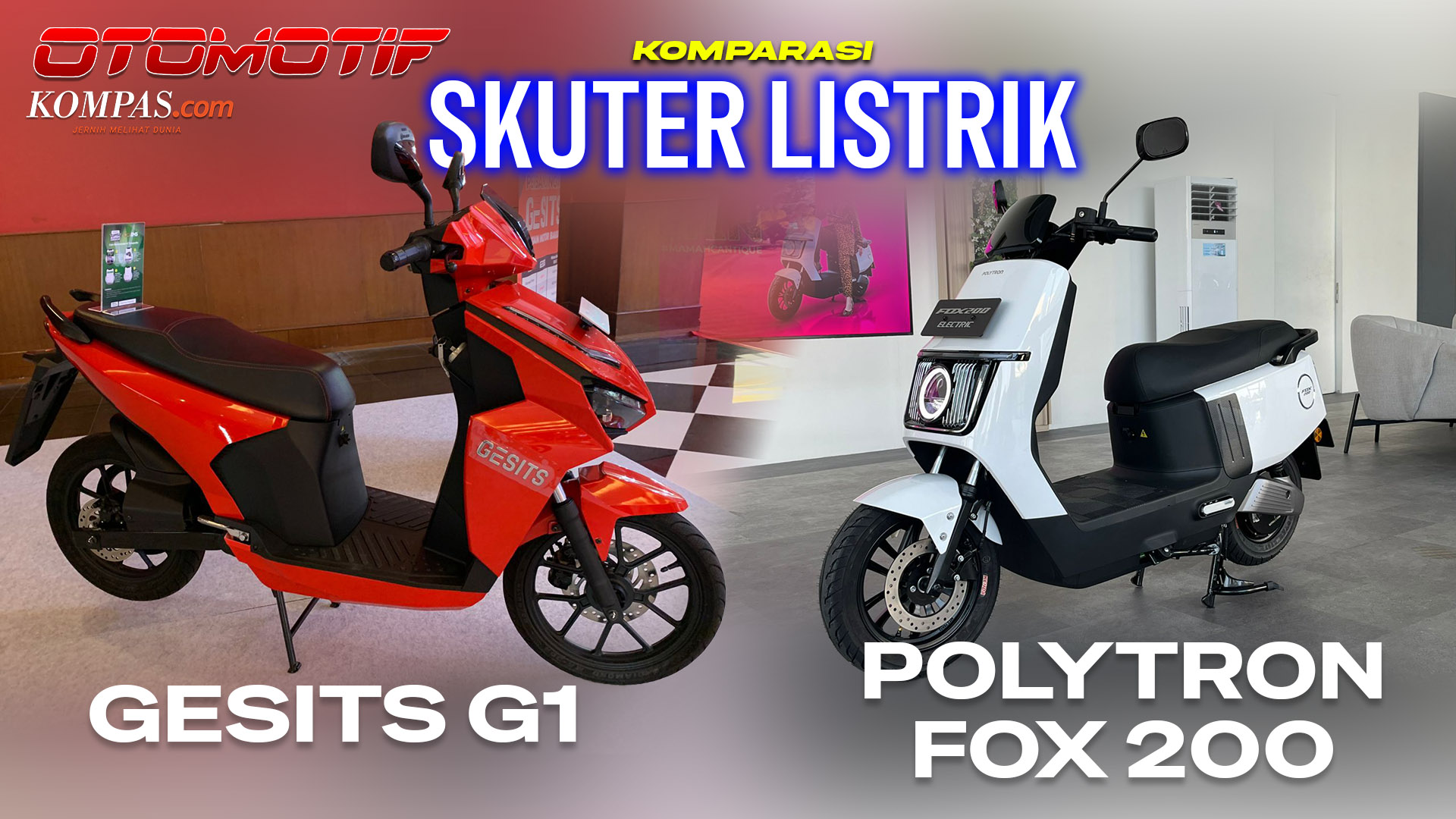 Video: Komparasi Motor Listrik Polytron Fox 200 dan Gesits G1 | Pilih Performa atau Praktis ...