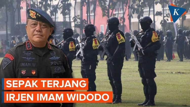 Video: Imam Widodo, Jenderal Pemburu KST Papua Kini Jabat Dankorbrimob