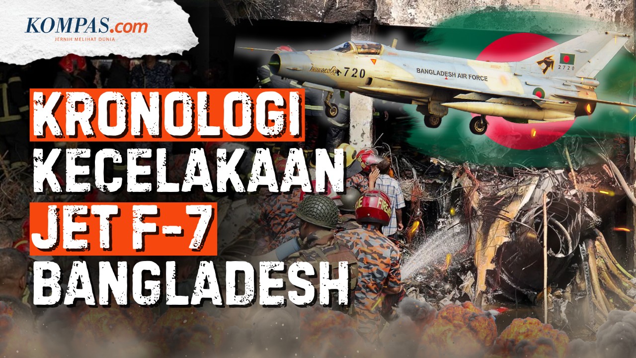 Jet F-7 Bangladesh Jatuh Hantam Sekolah Tewaskan 20 Orang, Apa yang ...