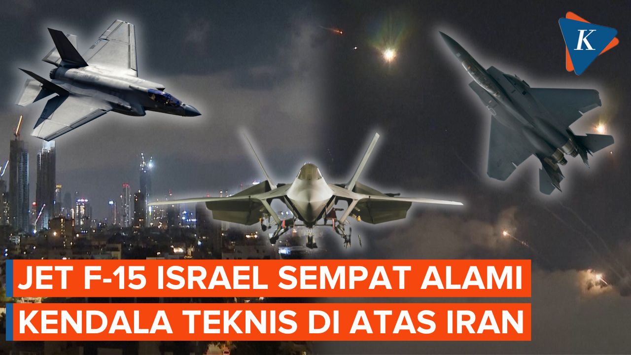 Video: Baru Terungkap, Jet Tempur F-15 Israel Sempat Alami Gangguan di ...