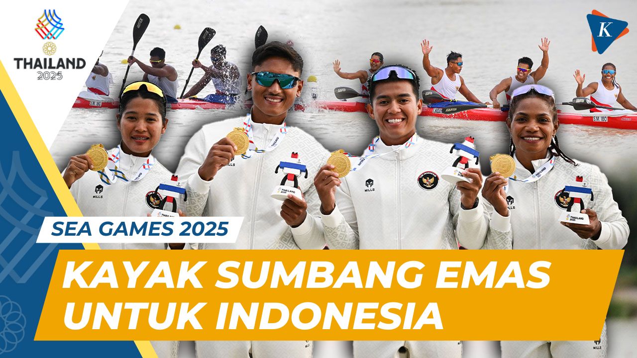 Video: Kayak Sumbang Medali Emas untuk Indonesia di SEA Games Thailand 2025