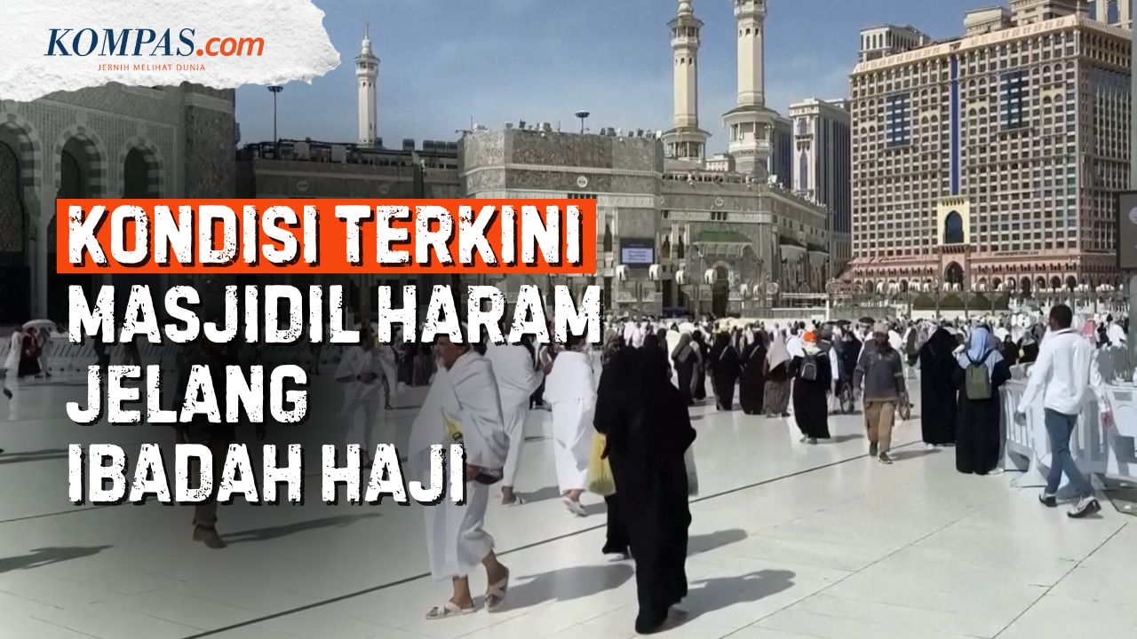 Masjidil Haram di Mekkah Mulai Dipadati Jemaah Jelang Dimulainya Ibadah ...