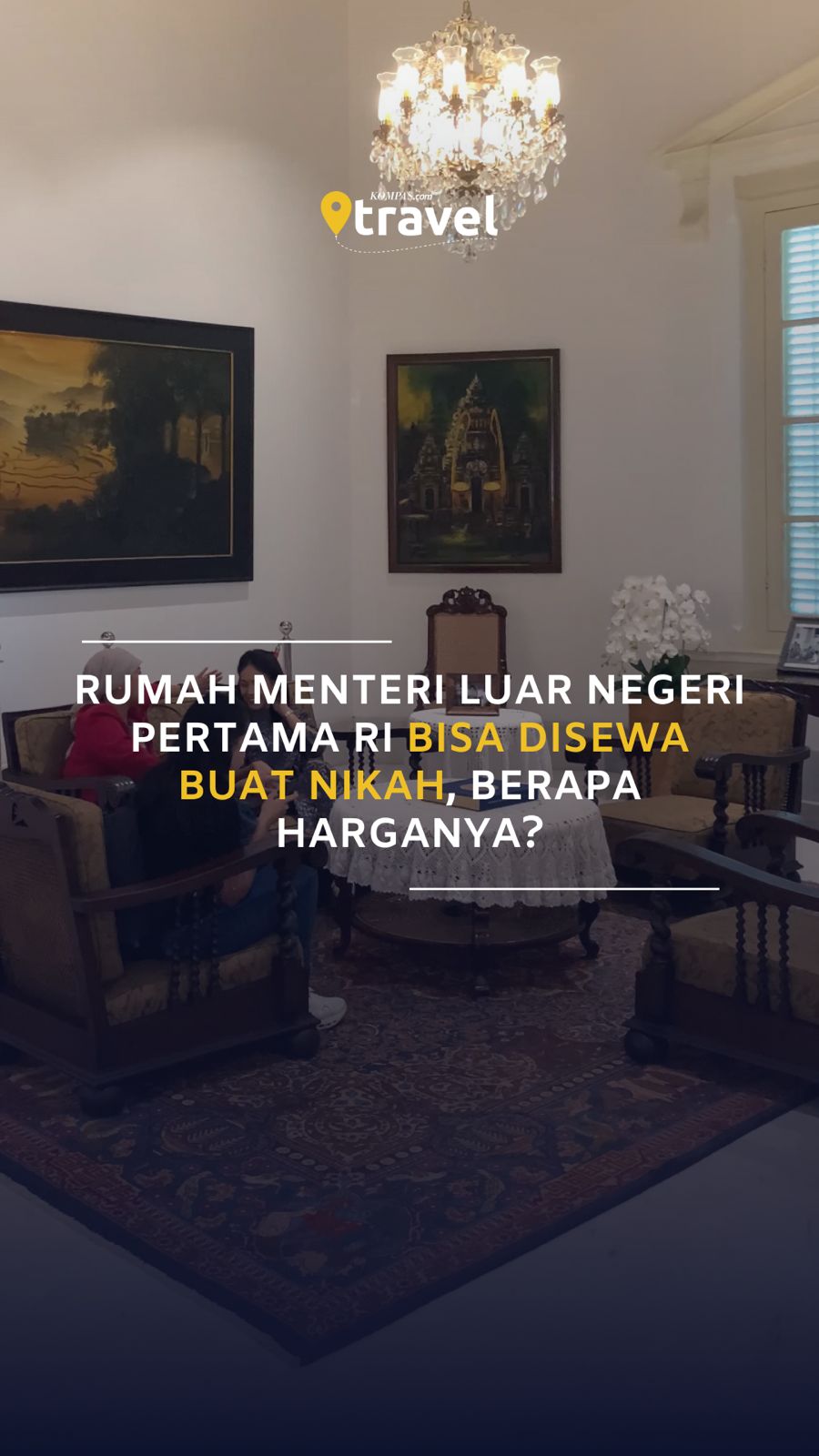 Cikini 82, Bekas Rumah Mantan Menlu Pertama RI yang Bisa Disewa, Segini ...