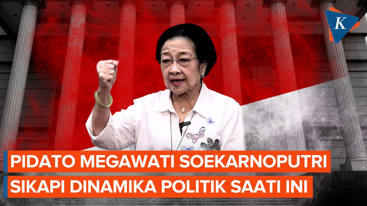 [FULL] Pidato Ketua Umum PDI-P Megawati Soekarnoputri Menyikapi ...