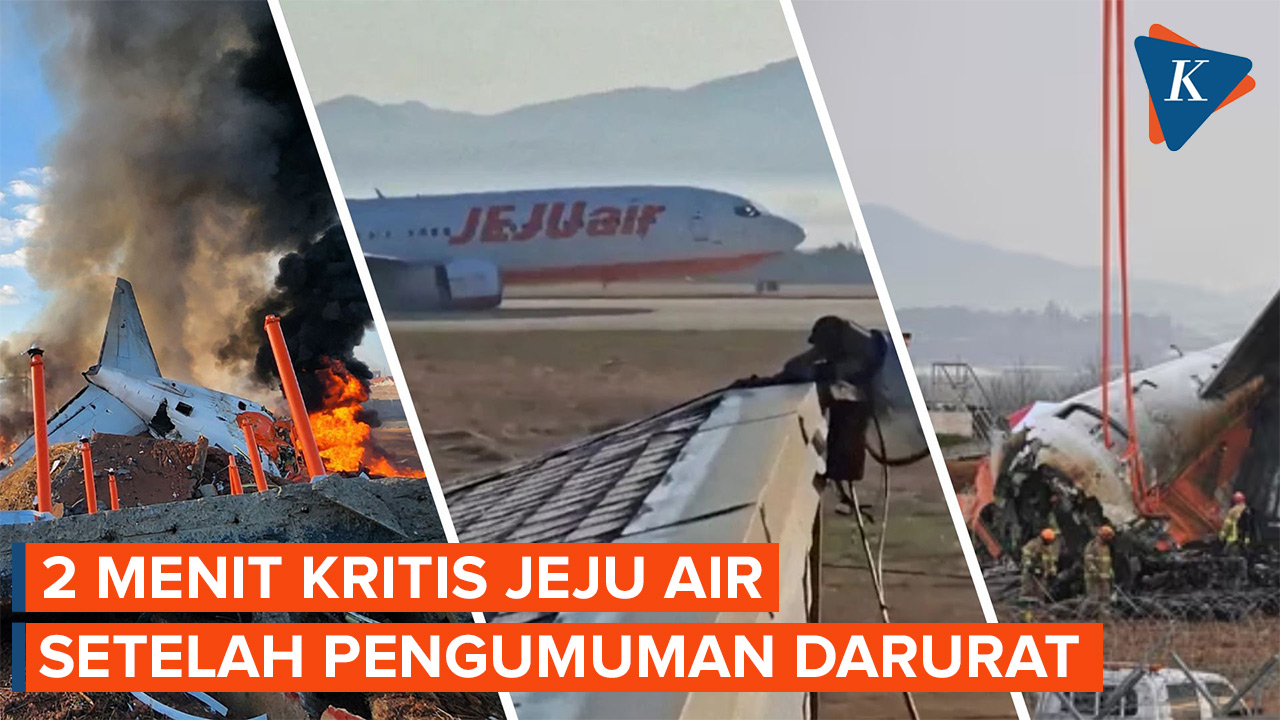Video: Hanya 2 Menit, Jeju Air Tak Punya Waktu Siapkan Pendaratan Darurat?