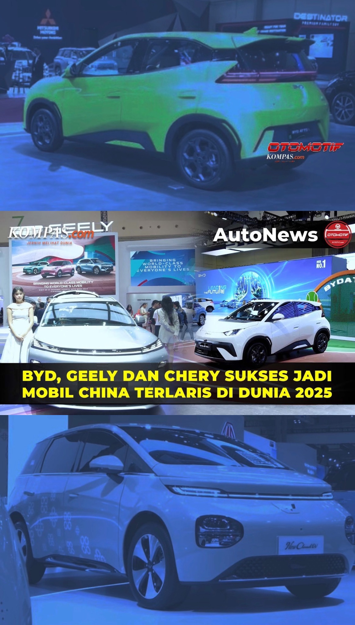 Video: Tahun 2025 Merek Mobil China BYD, Geely, Chery Jadi yang ...