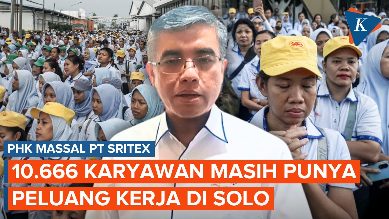 Video: PT Sritex Tutup dan PHK Massal, Menaker: Ada Peluang Lowongan Kerja untuk 10.666 Karyawan ...