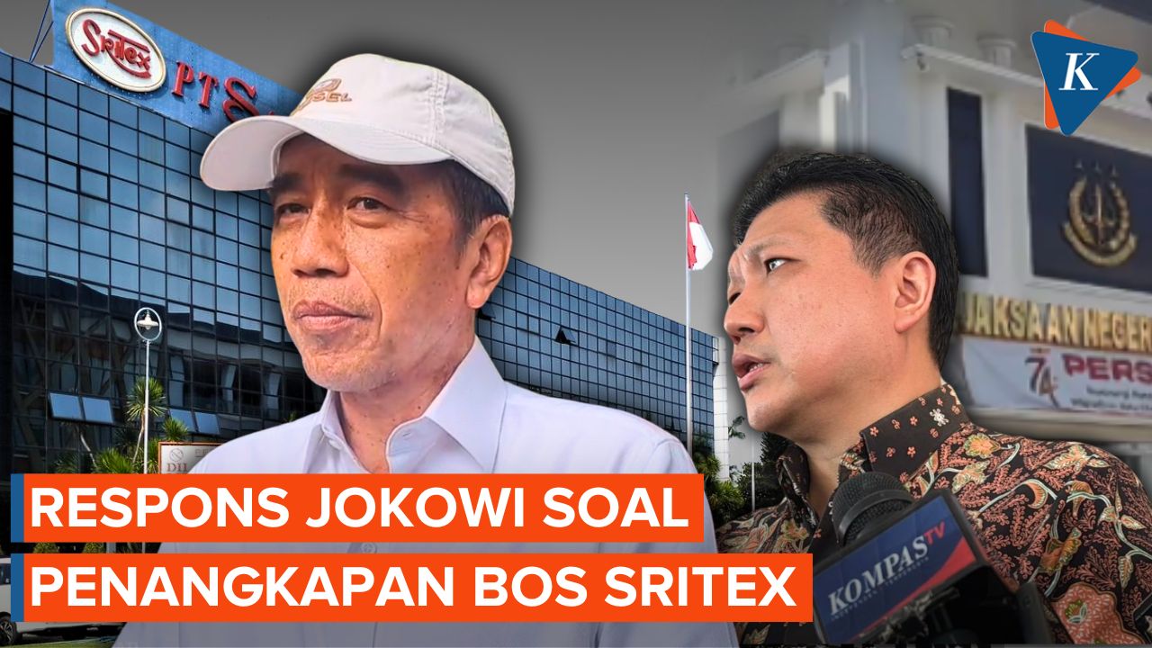Respons Jokowi soal Penangkapan Bos Sritex Iwan Lukminto oleh Kejagung