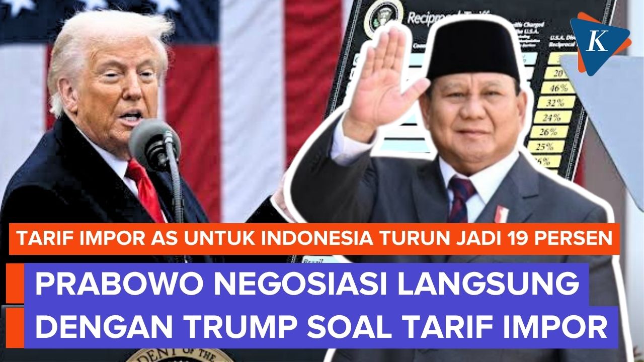 Video: Trump Pangkas Tarif Impor RI Jadi 19 Persen, Istana: Hasil Negosiasi Langsung Presiden