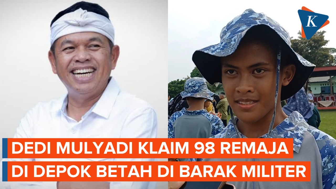 Remaja Lulusan Barak Militer Menangis, Dedi Mulyadi: Tak Mau Pulang, di Sana Enggak Menyeramkan
