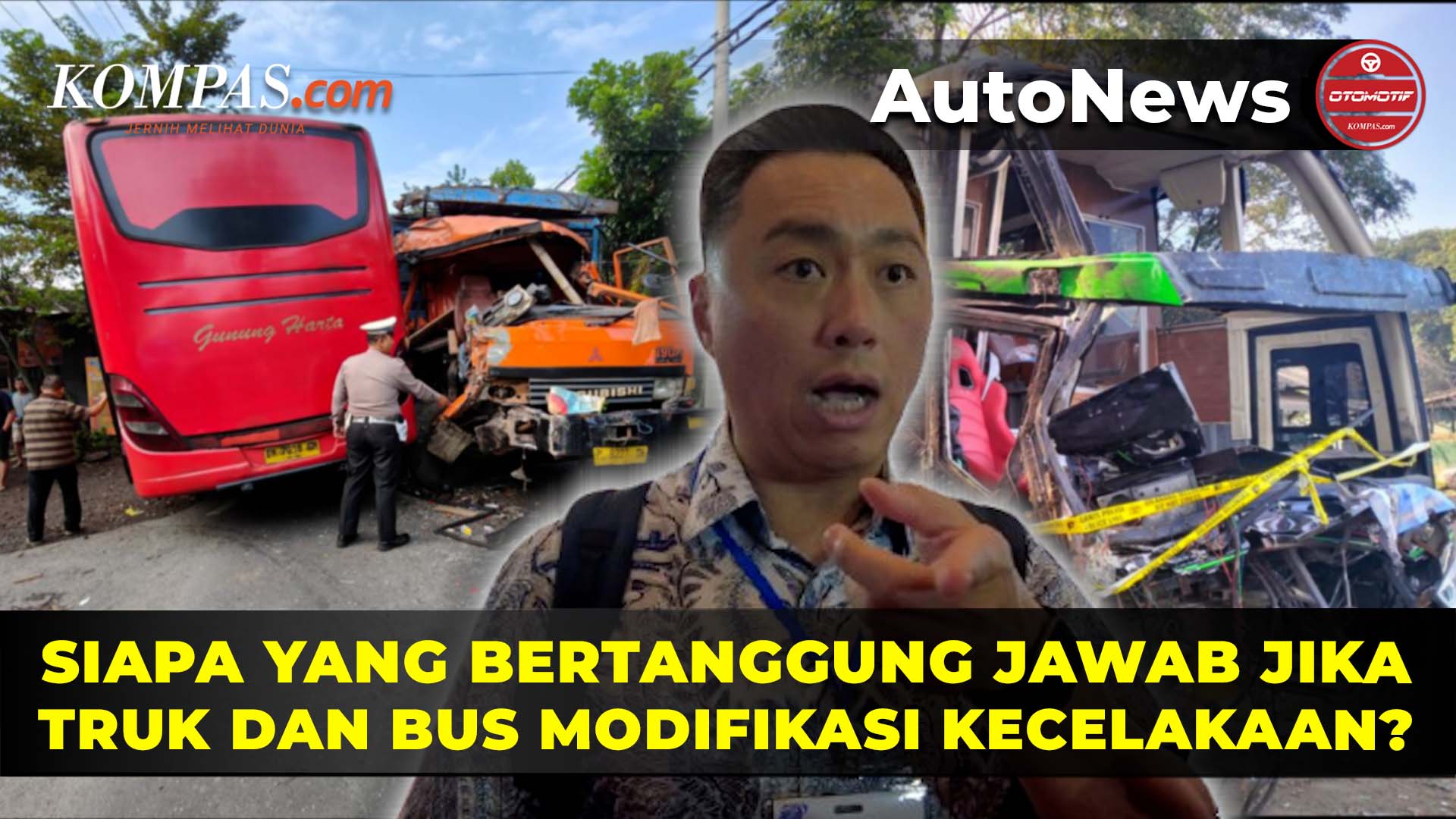 Modifikasi Bus dan Truk, Jadi Tanggung Jawab Pemilik dan Sopir