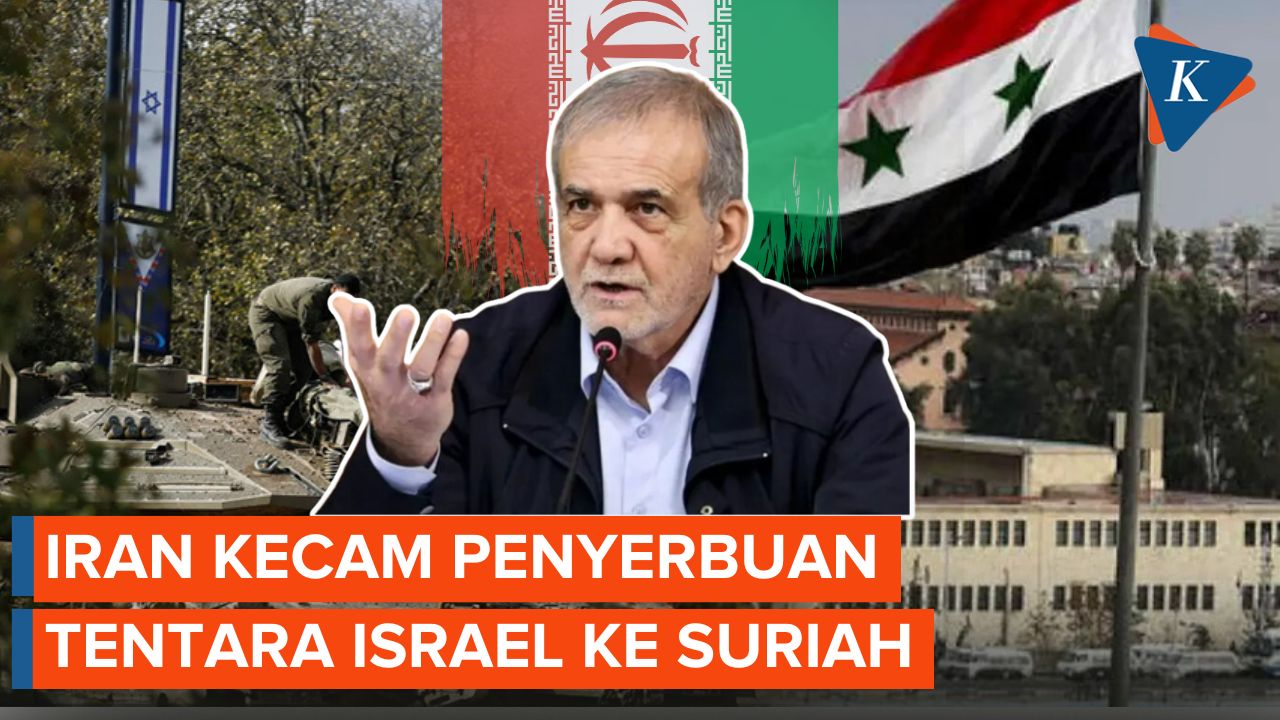 Video: Iran Kecam Penyerbuan Tentara Israel ke Suriah Usai Rezim Assad ...