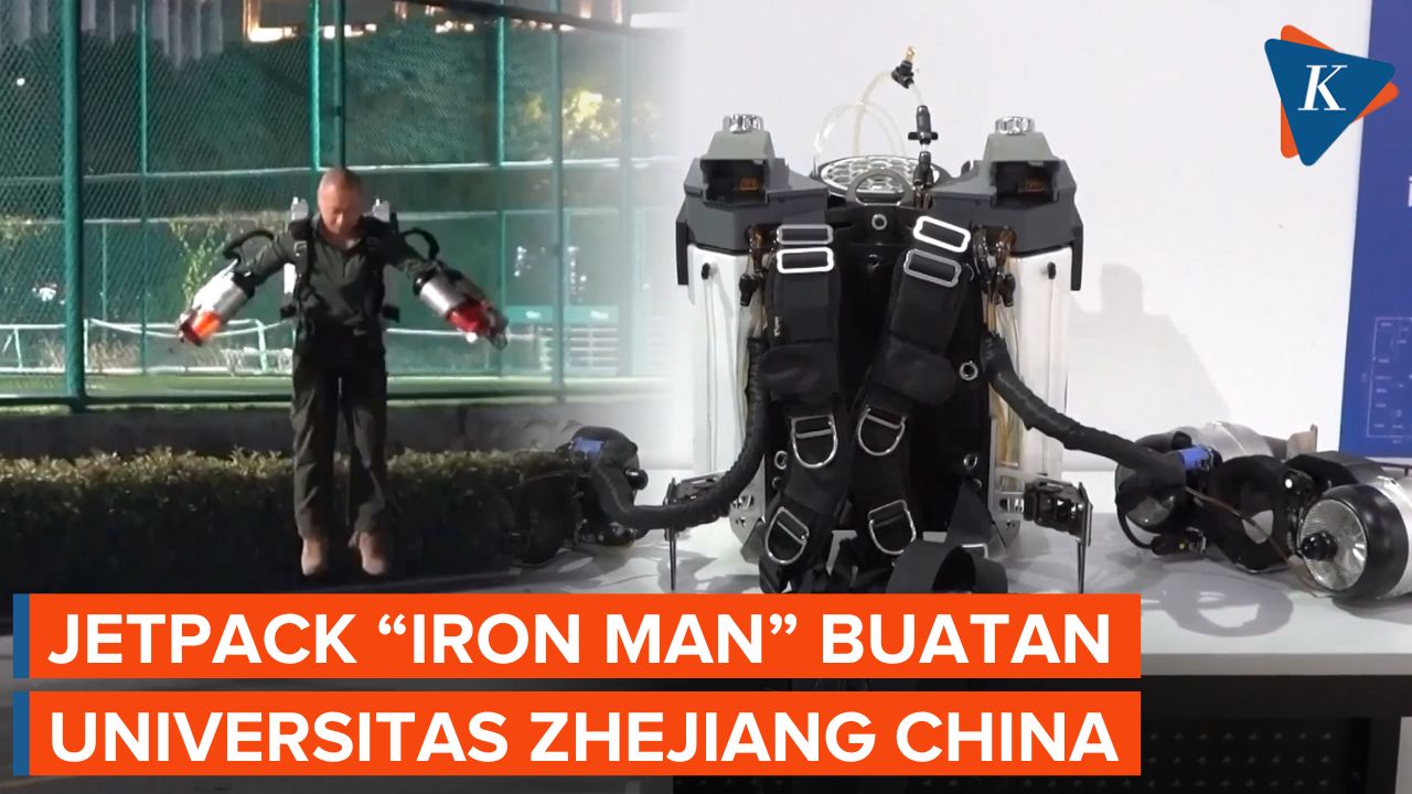 Bisa Terbang Ala "Iron Man", Ini Jetpack Buatan Universitas Zhejiang China