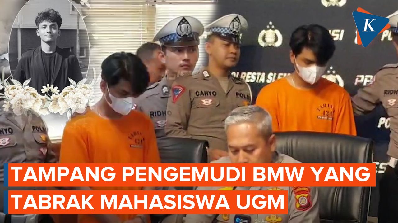 Video: Tampang Pengemudi BMW yang Tabrak Mahasiswa UGM, Kini Resmi Ditahan