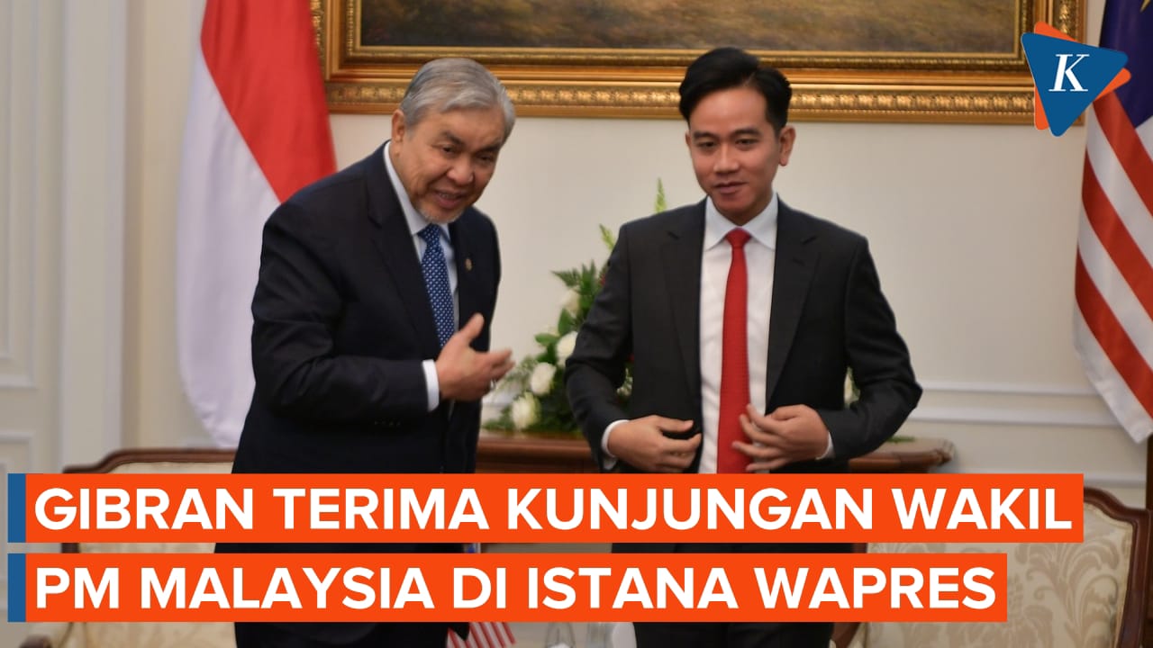 Video: Momen Gibran Sambut Hangat Wakil PM Malaysia di Istana Wapres