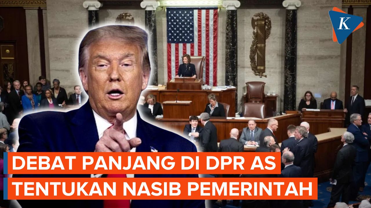 Pertarungan Demokrat–Republik Berlanjut di DPR AS, RUU Anggaran Jadi Ajang Tarik-Ulur