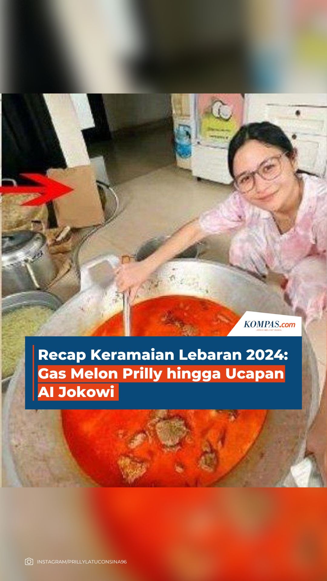Recap Keramaian Lebaran 2024: Gas Melon Prilly, Ucapan AI Jokowi, dan ...