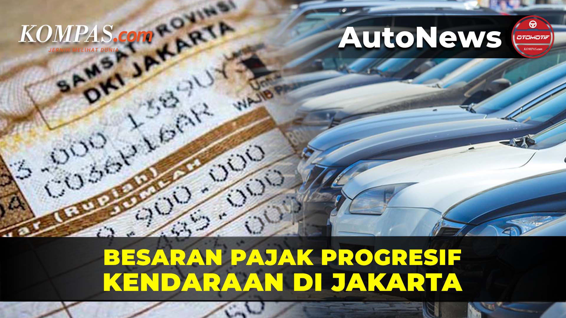 Video: Update Besaran Pajak Progresif Kendaraan di Jakarta