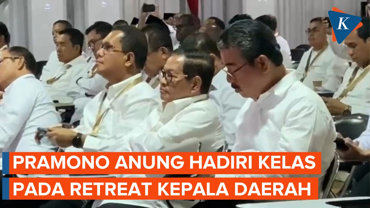 Video: Momen Pramono Anung Ikut Kelas Retreat Kepala Daerah di Magelang