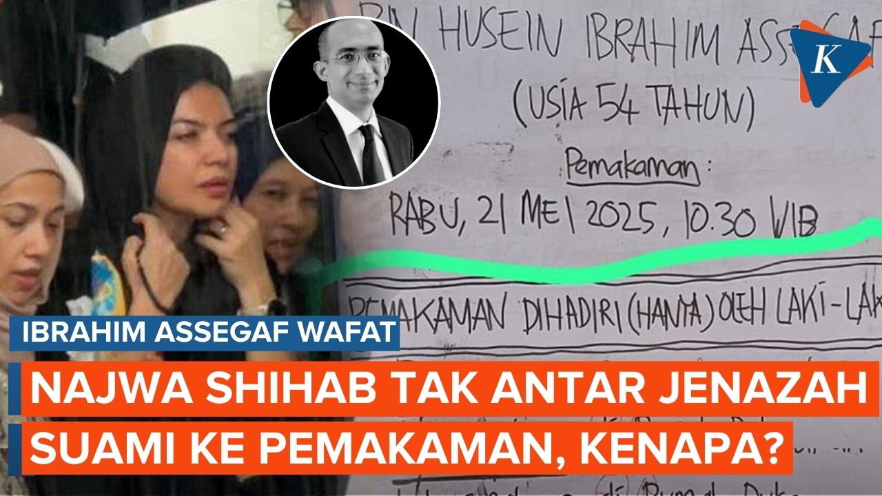 Video: Najwa Shihab Tak Antar Jenazah Suami Sampai ke Pemakaman, Kenapa?