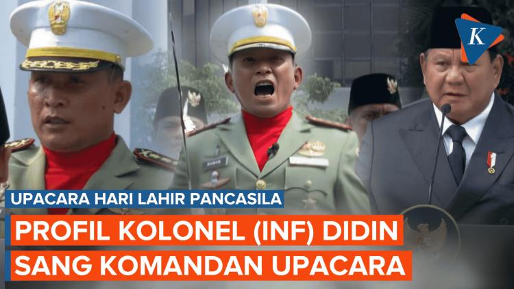 Video: Profil Kolonel (Inf) Didin Nasruddin, Komandan Upacara yang ...