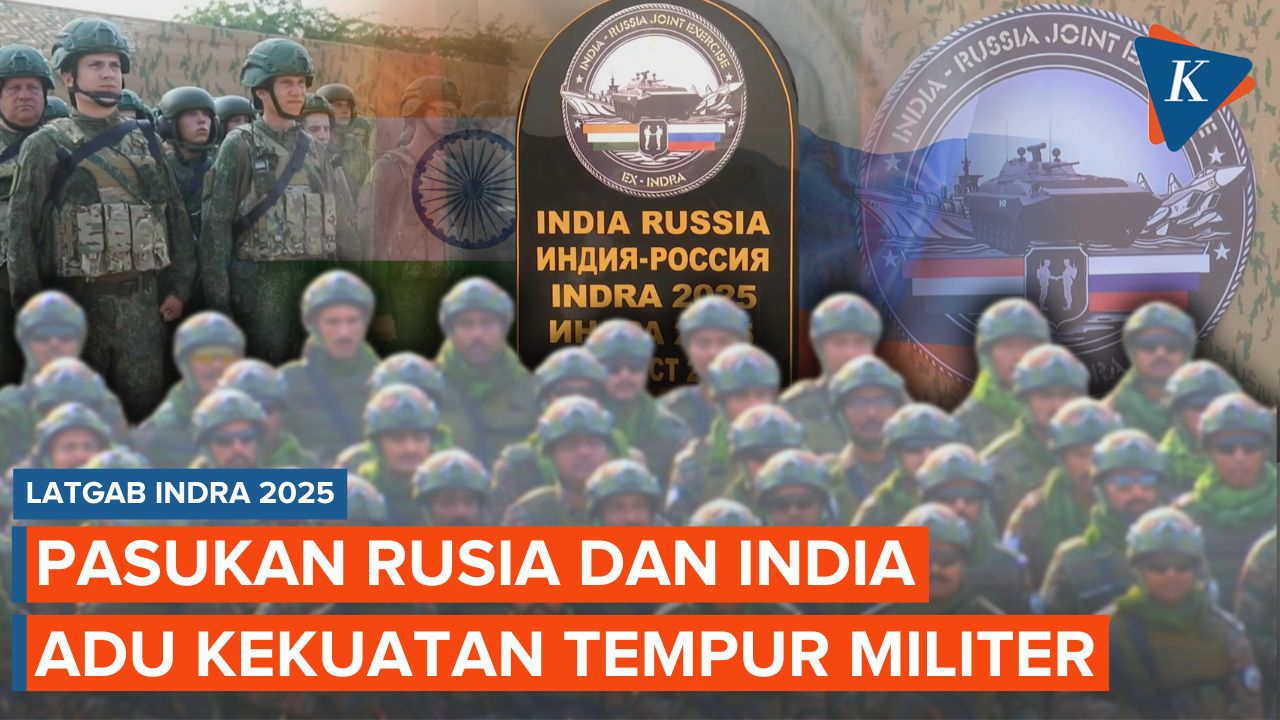 Rusia-India Adu Kekuatan Tempur Militer pada Latihan Gabungan Indra 2025