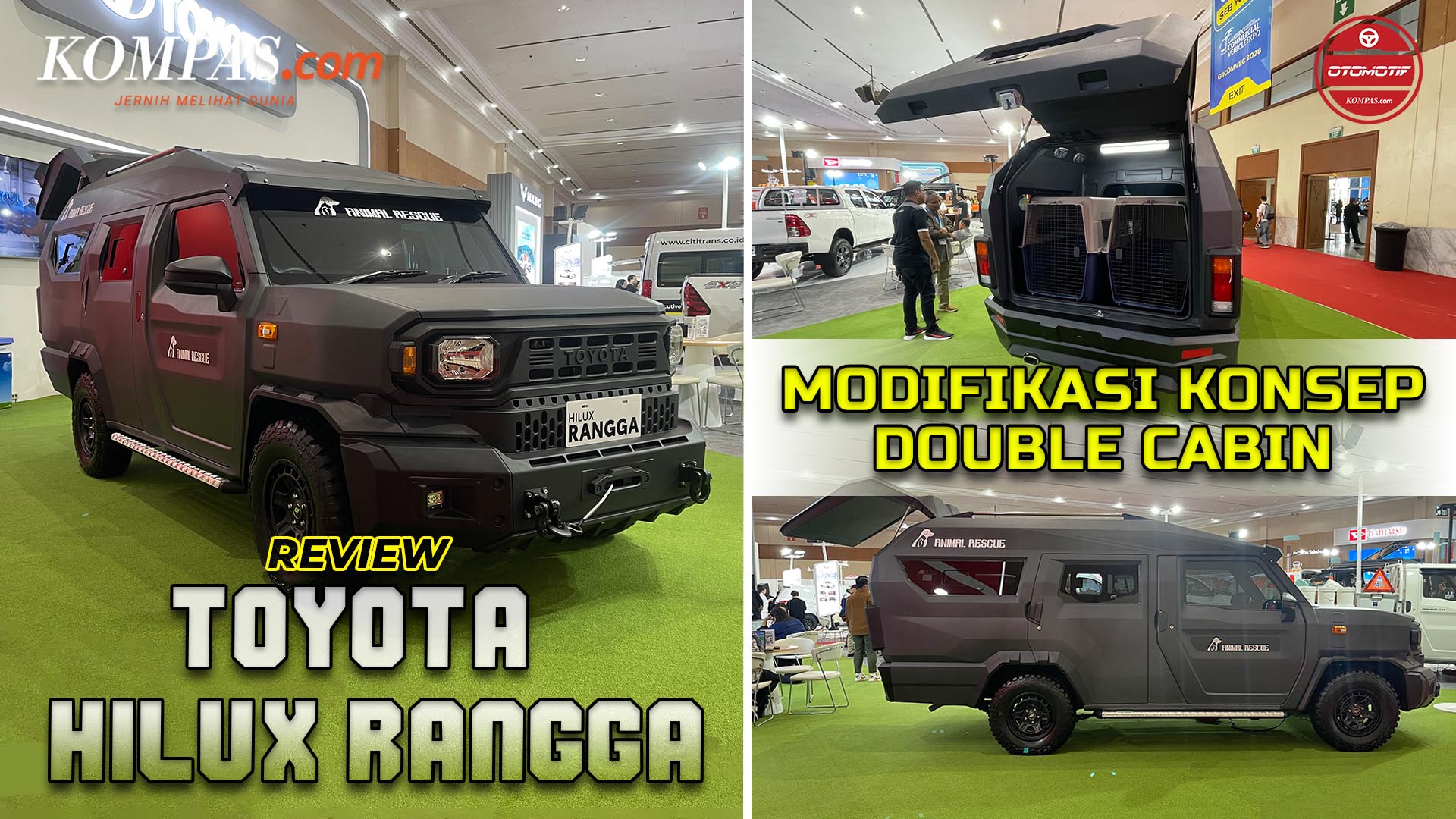 REVIEW | TOYOTA HILUX RANGGA | Modifikasi Konsep Double Cabin