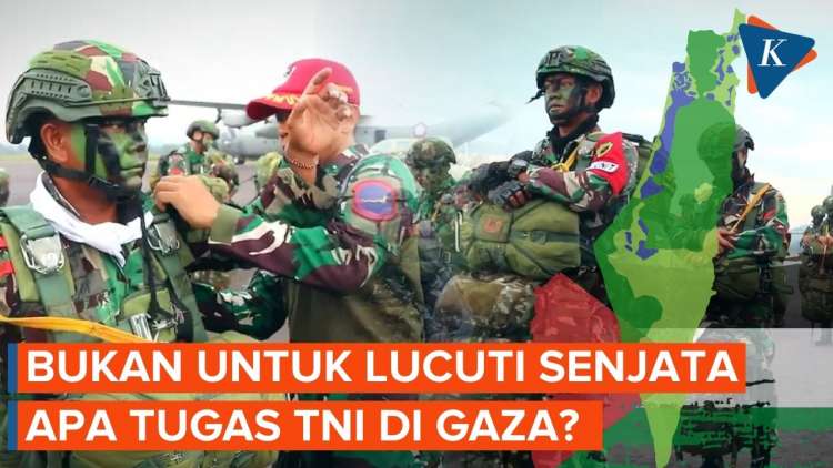Bukan untuk Misi Ofensif, lalu Apa Tugas TNI yang Dikirim ke Gaza?