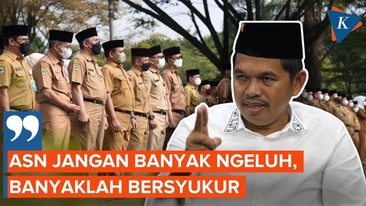 Video: Dedi Mulyadi Bandingkan ASN dengan Buruh, Ingatkan Jangan Banyak ...
