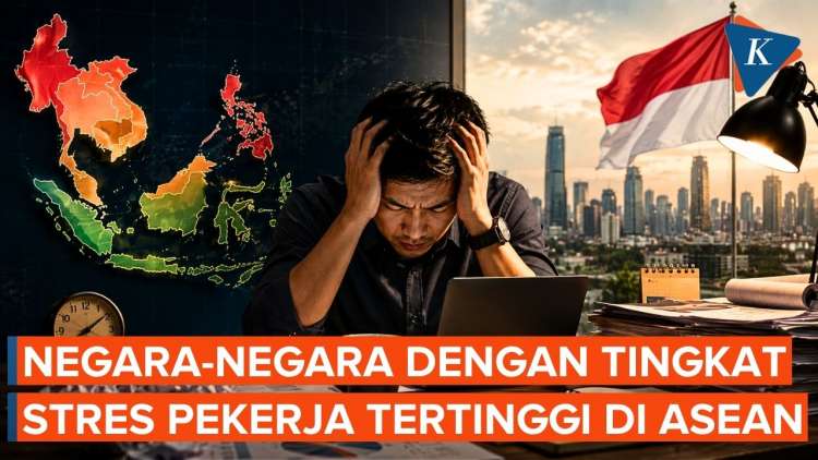 Daftar Negara ASEAN dengan Tingkat Stres Pekerja Tertinggi, Indonesia ...