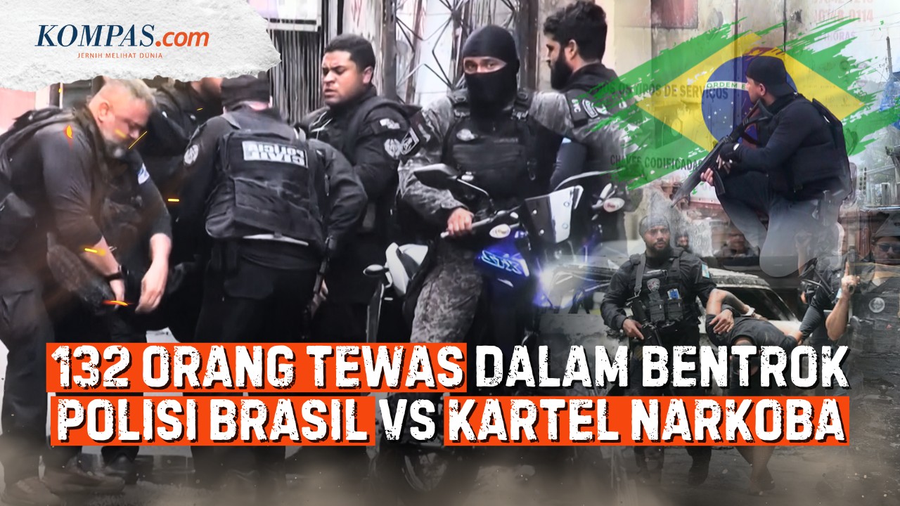 Polisi Brasil Vs Geng Narkoba Comando Vermelho, Siapa Mereka dan Apa ...