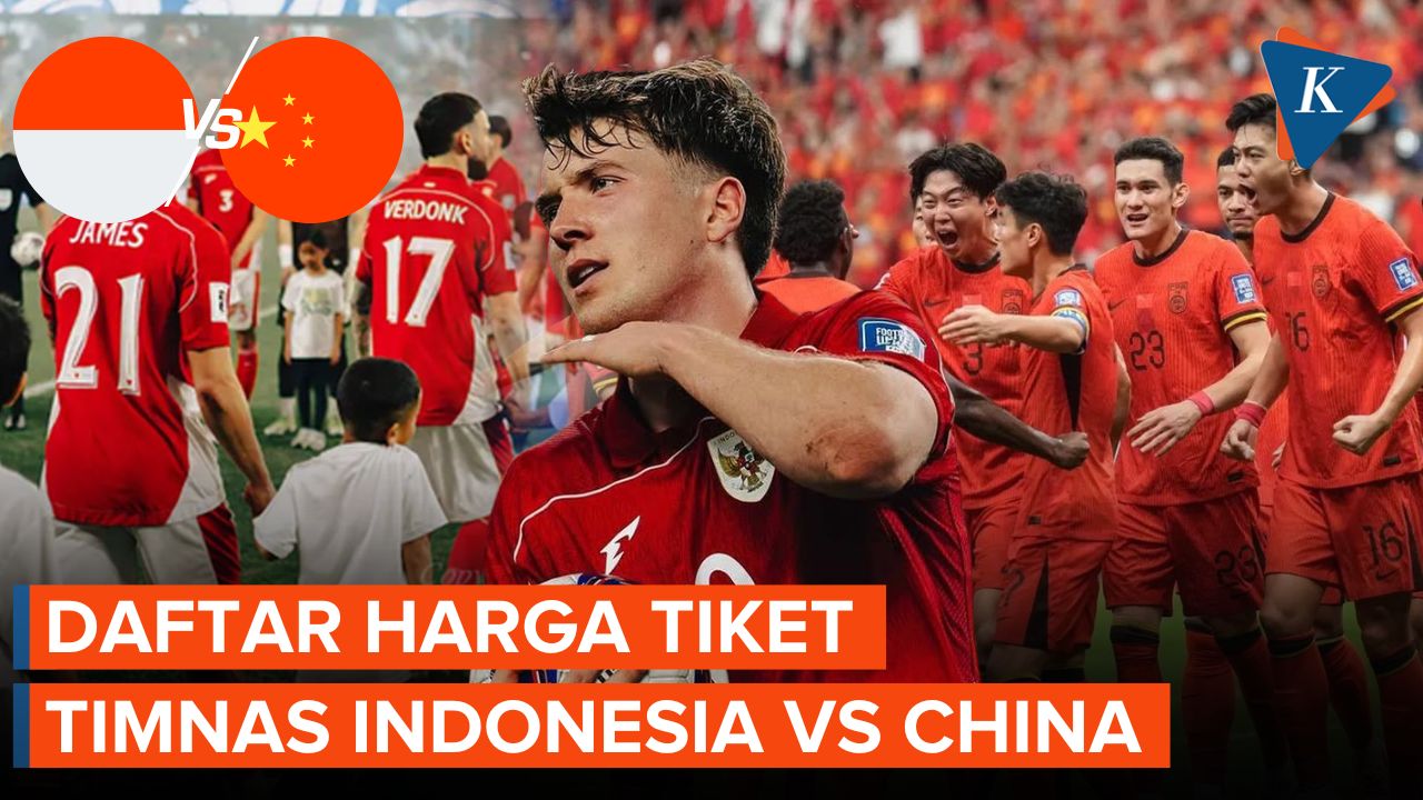 Video: Simak! Ini Harga dan Jadwal Penjualan Tiket Timnas Indonesia Vs China