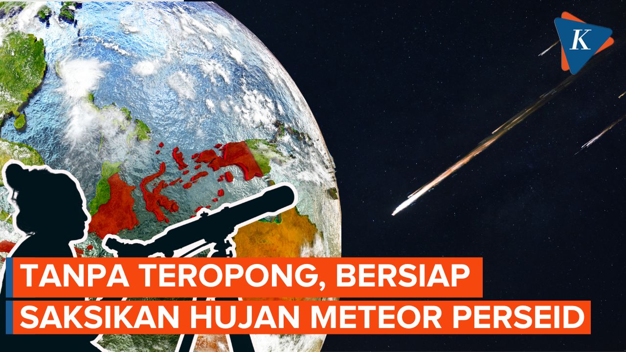 Video: Hujan Meteor Perseid Bisa Disaksikan di Indonesia