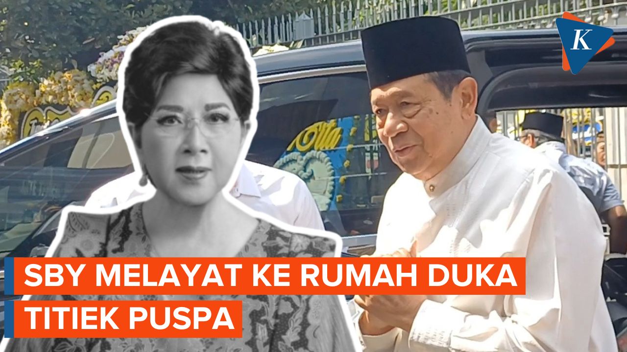 Video: Momen SBY Melayat ke Rumah Duka Titiek Puspa di Pancoran
