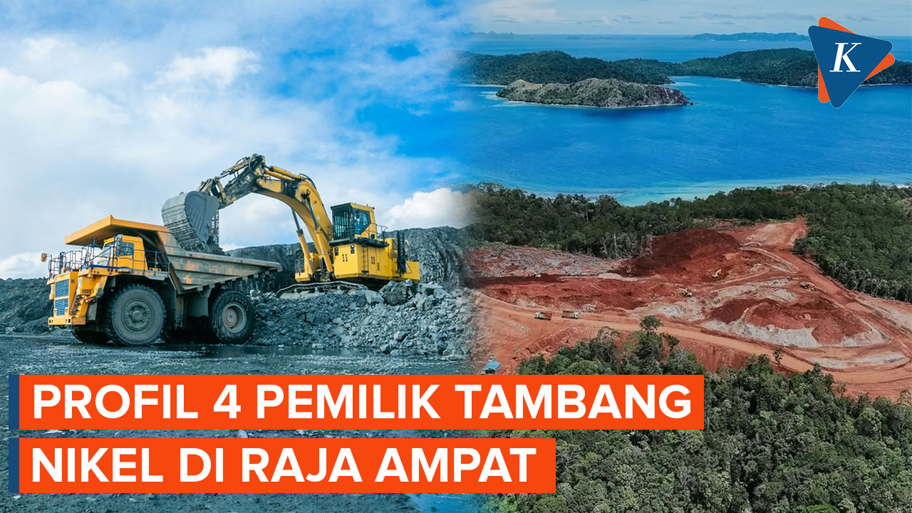 Profil 4 Pemilik Tambang Nikel di Raja Ampat, Siapa Saja?