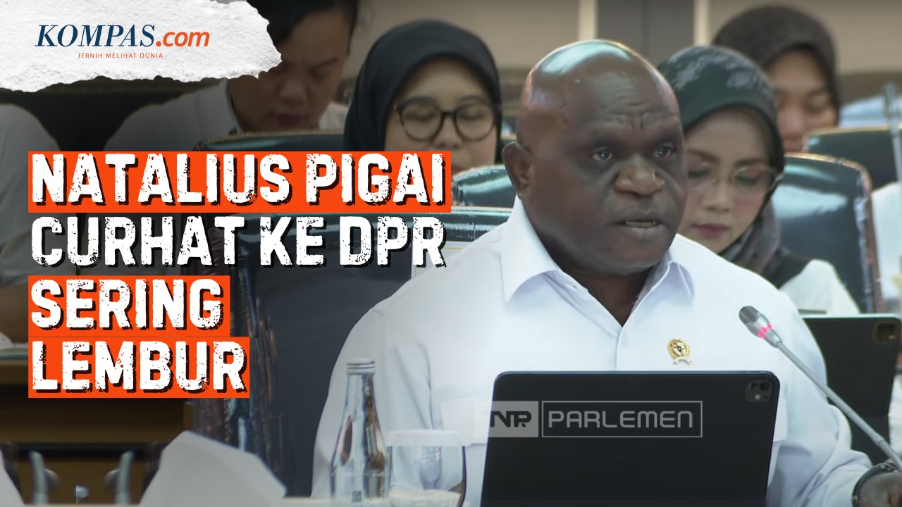 Video: Curhatan Natalius Pigai, Kerap Lembur sampai Nginep di Kantor Video: Curhatan Natalius Pigai, Kerap Lembur sampai Nginep di Kantor