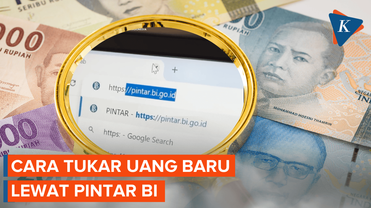 Simak! Cara Tukar Uang Baru Lewat Pintar BI