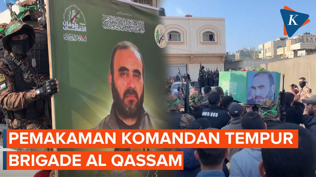 Video: Pemakaman Komandan Brigade Al Qassam, Dikawal Pasukan Bersenjata ...