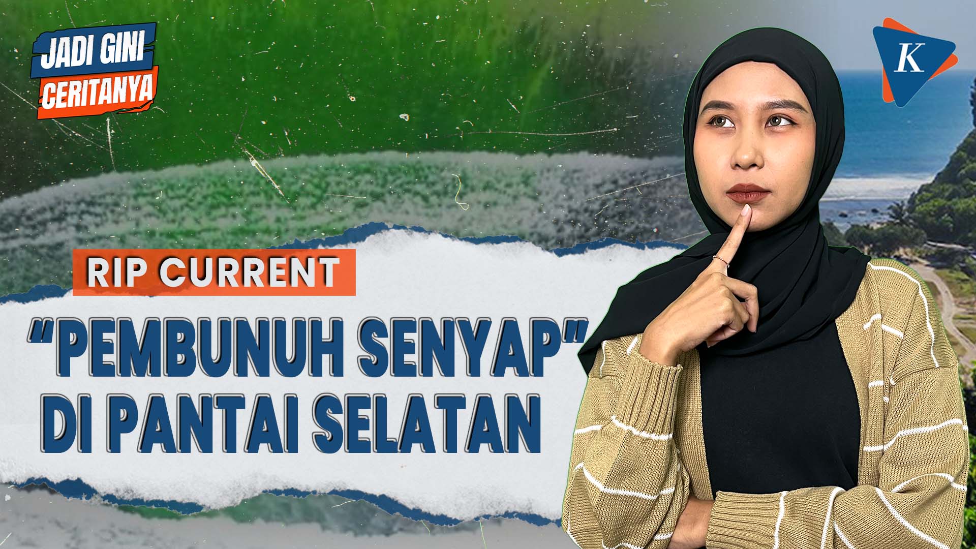 Video: Rip Current, "Pembunuh Senyap" di Balik Keindahan Pantai Selatan ...