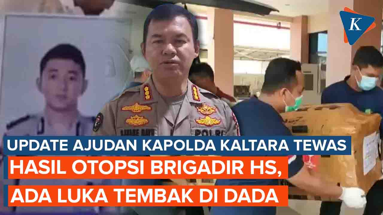 Video: Hasil Otopsi Brigadir SH, Ada Luka Tembak di Dada Tembus ke Jantung