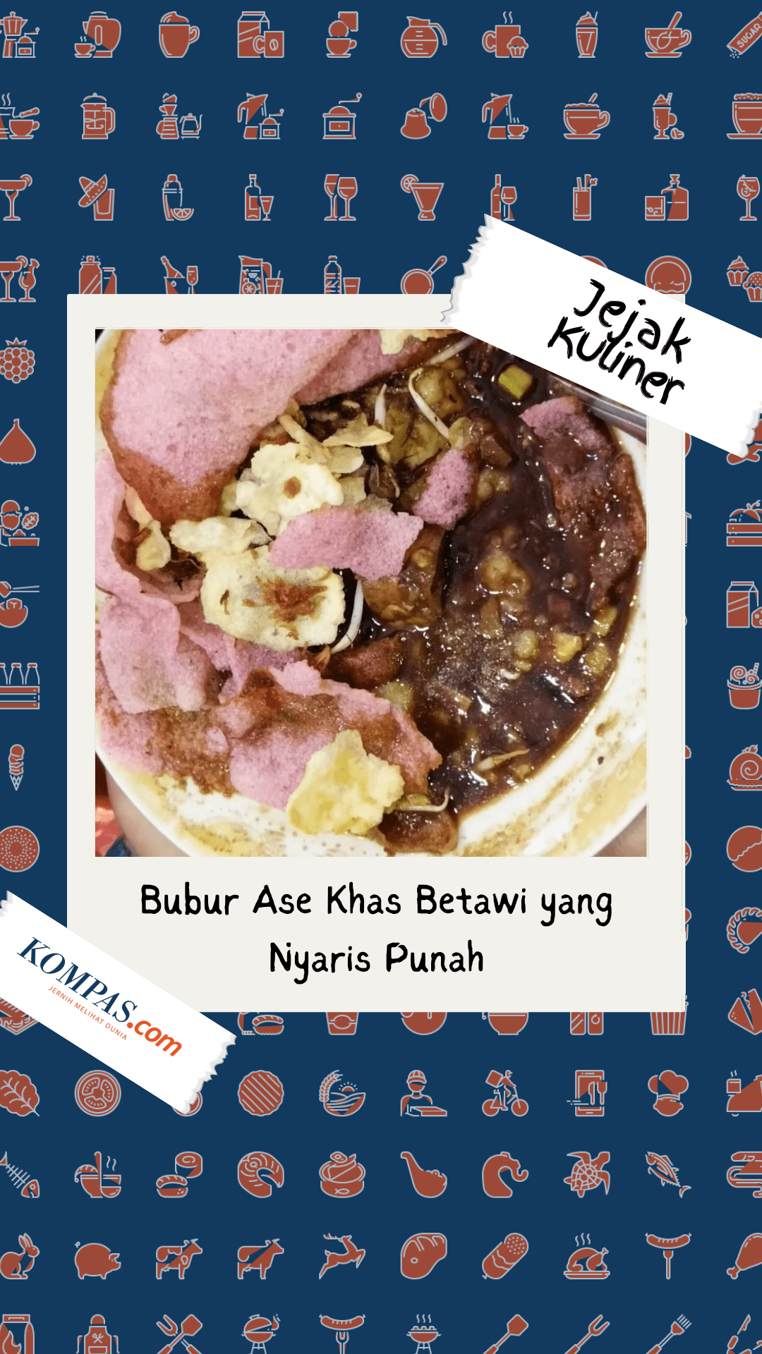 Bubur Ase Khas Betawi yang Nyaris Punah
