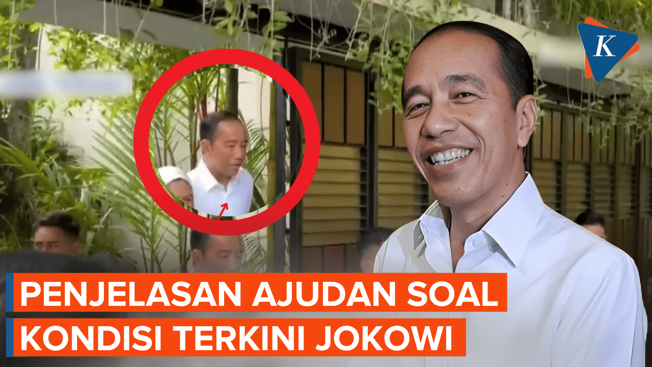 Apa yang Terjadi dengan Wajah Jokowi? Begini Kata Ajudan soal Kondisinya