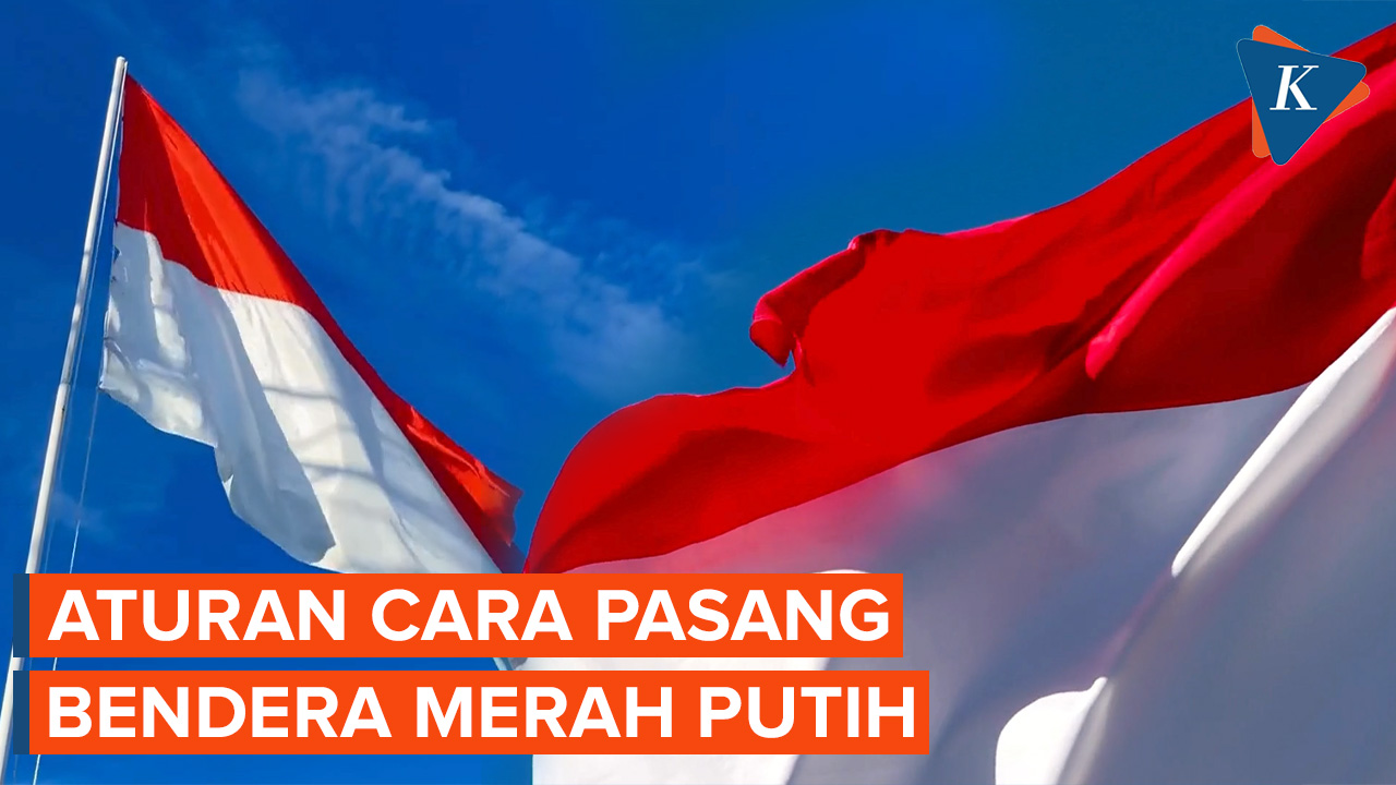 Video: Jangan Asal Pasang! Ini Aturan Resmi Kibarkan Bendera Merah ...