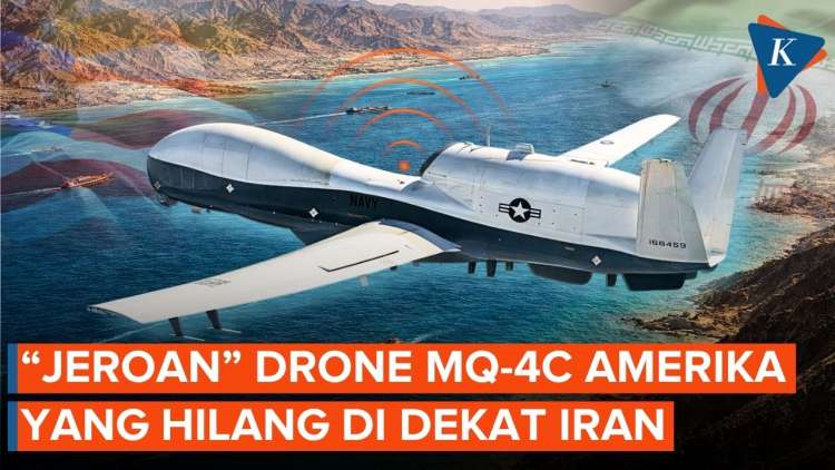 Spesifikasi MQ-4C Triton: Drone AS yang Hilang Dekat Iran, Bisa Terbang ...