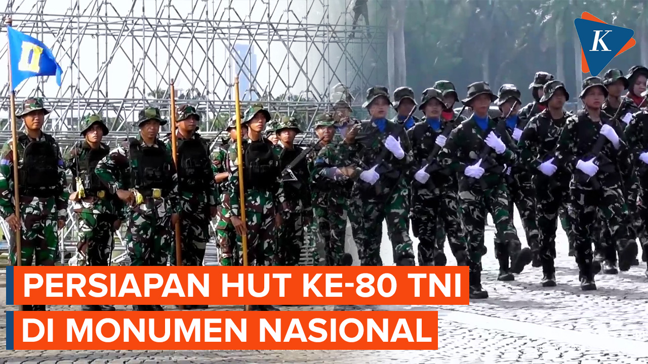 Video: Persiapan Defile dan Parade HUT ke-80 TNI, Ada Atraksi King Sparko