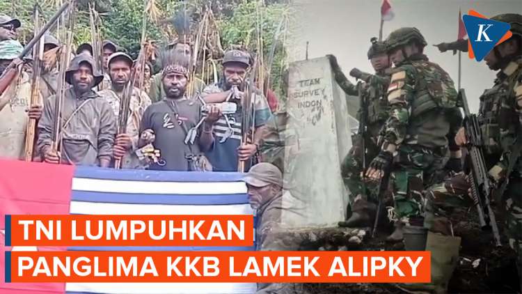 Pasukan TNI Lumpuhkan Panglima KKB Lamek Alipky