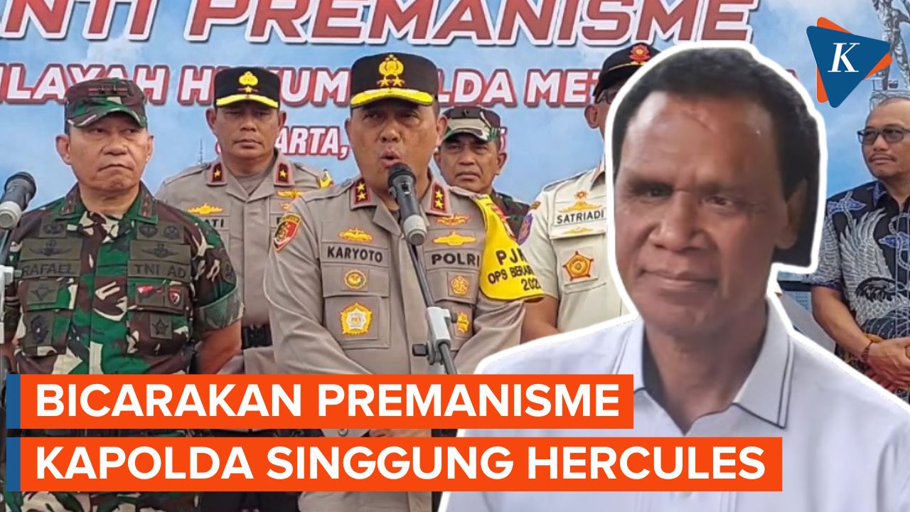 Hercules Diduga Hina Purnawirawan TNI, Begini Respons Kapolda Metro