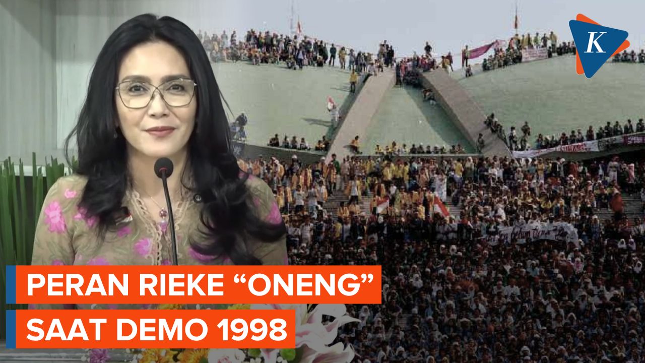 Cerita Rieke "Oneng" Jadi Koordinator Bus Saat Demo 1998